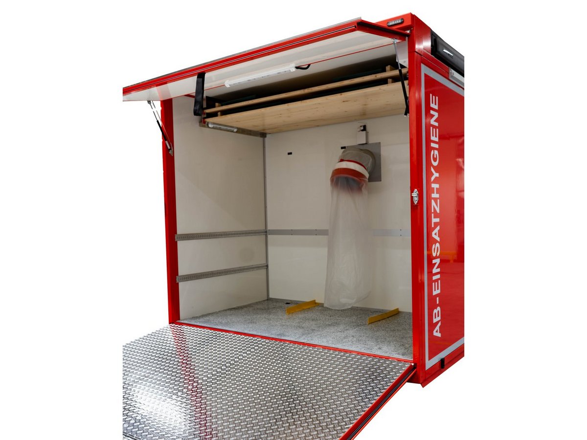 Roll-off container Hygiene on site / Decon P